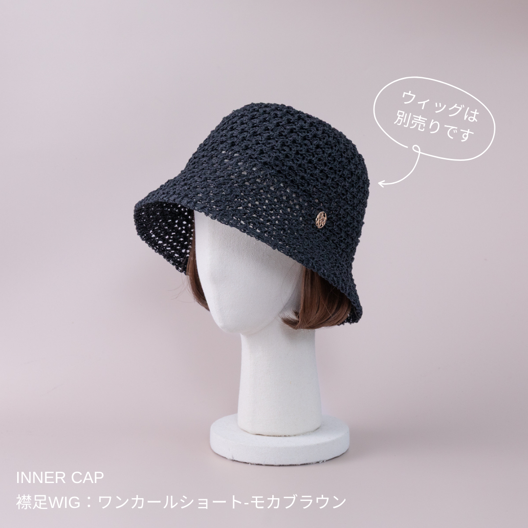 HAT / Mesh Bell Hat - Black – BAREN（バレン）
