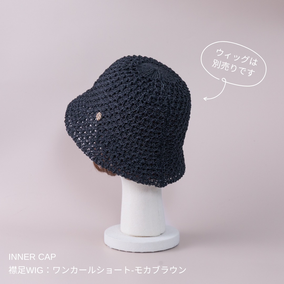 HAT / Mesh Bell Hat - Black – BAREN（バレン）